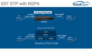 SIGTRAN M2PA Technical Training from TelcoBridges | PDF