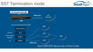 SIGTRAN M2PA Technical Training from TelcoBridges | PPT