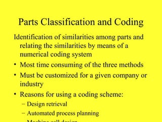 Group Technology | PPT