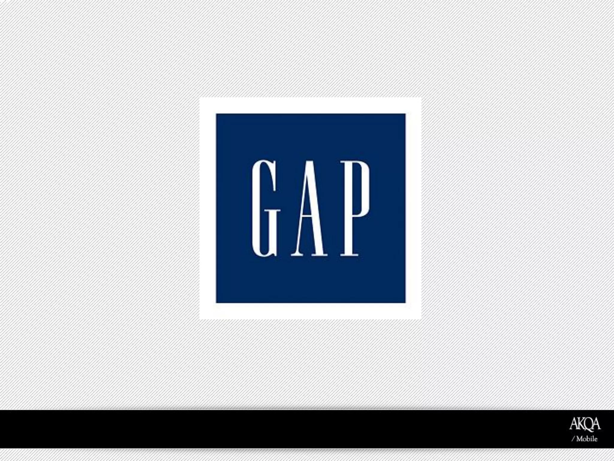 M2 roadshow us akqa mobile, gap case study | PPT