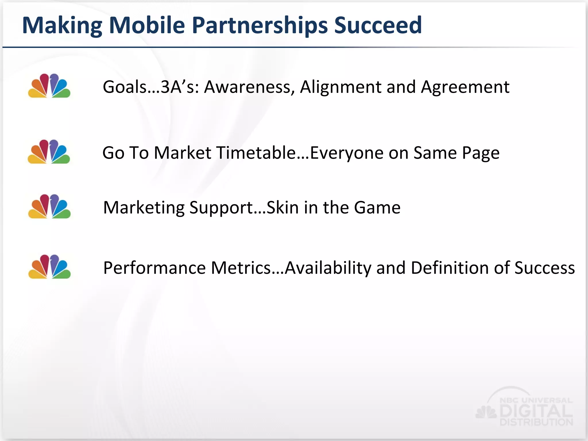 M2 roadshow us daniel bethlahmy, nbc | PDF