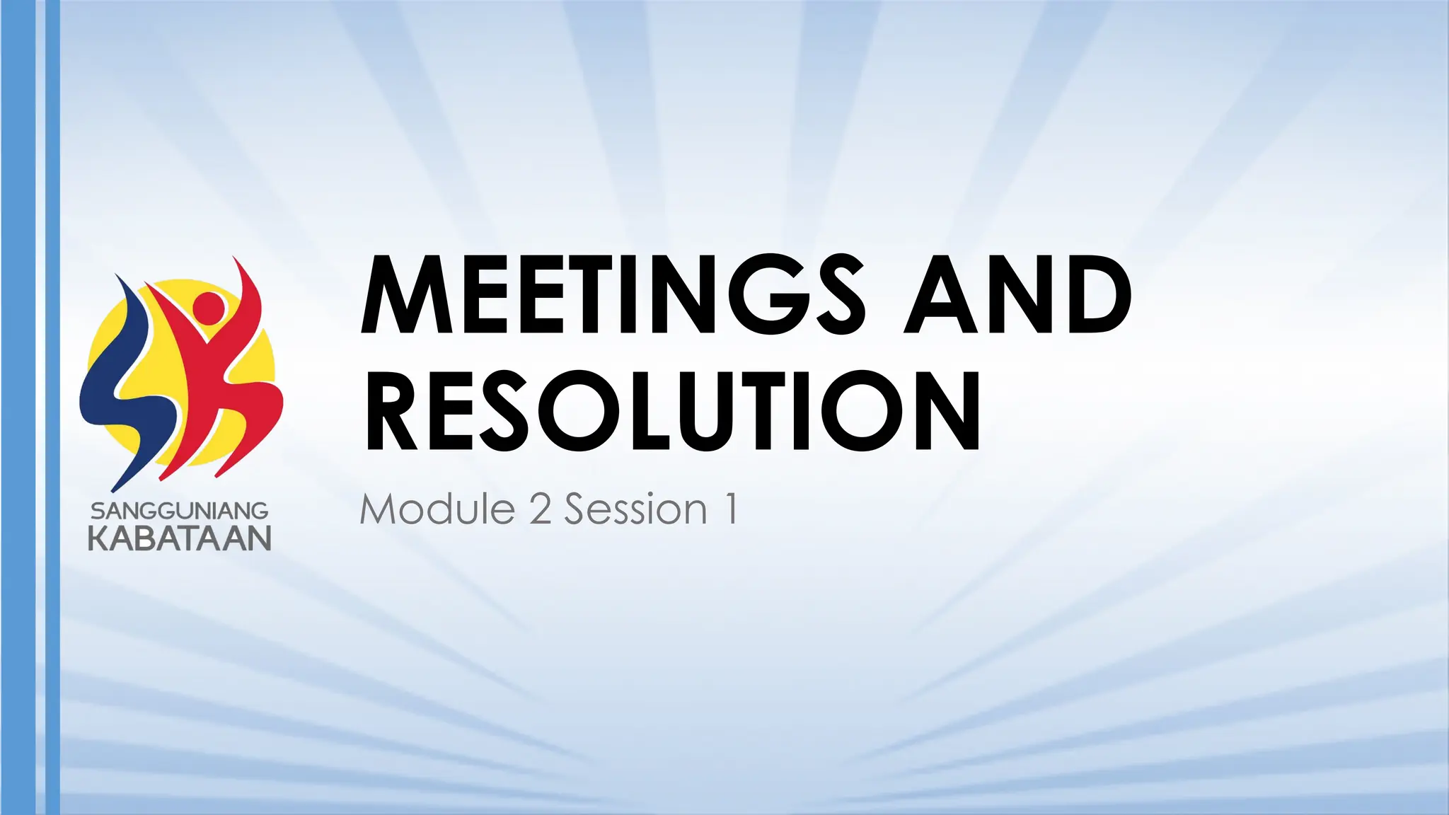 M2S1 Meetings and Resolutions prese.pptx