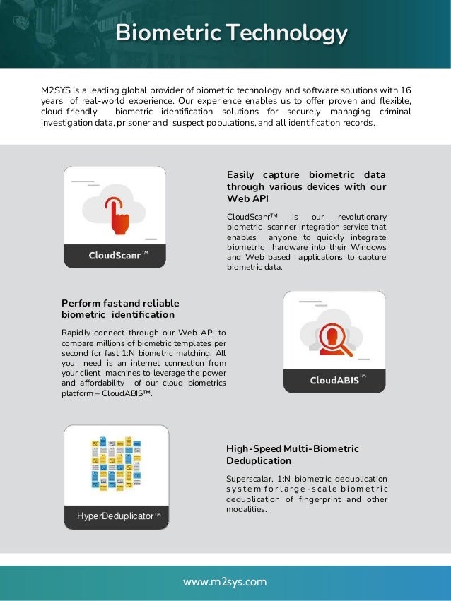 M2sys Biometric Technology Solutions Suite Pdf