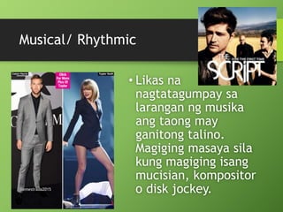 EsP 7 M2 talento mo tuklasin kilalanin at paunlarin | PPTX