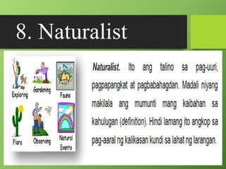 EsP 7 M2 talento mo tuklasin kilalanin at paunlarin | PPTX