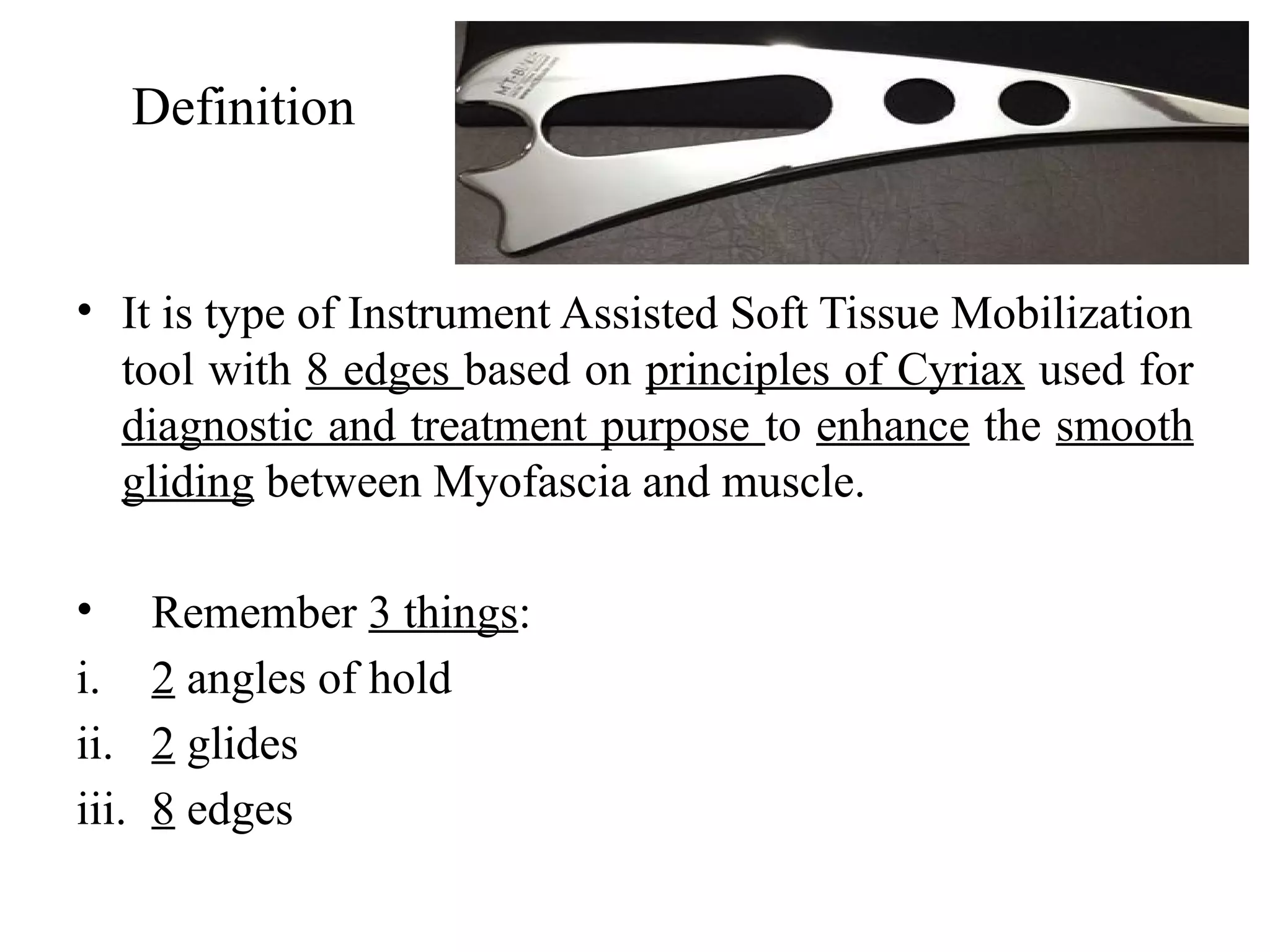 IASTM: M2T blade | PDF