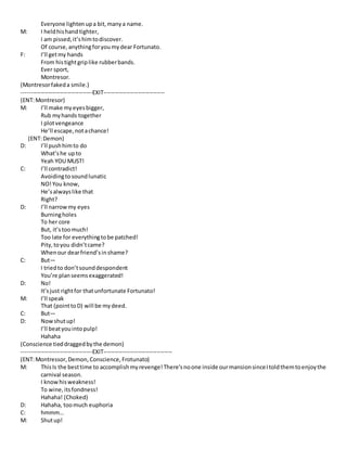 Cask of amontillado script | DOCX