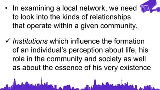 Understanding local networks | PPTX | Social Networking | Internet