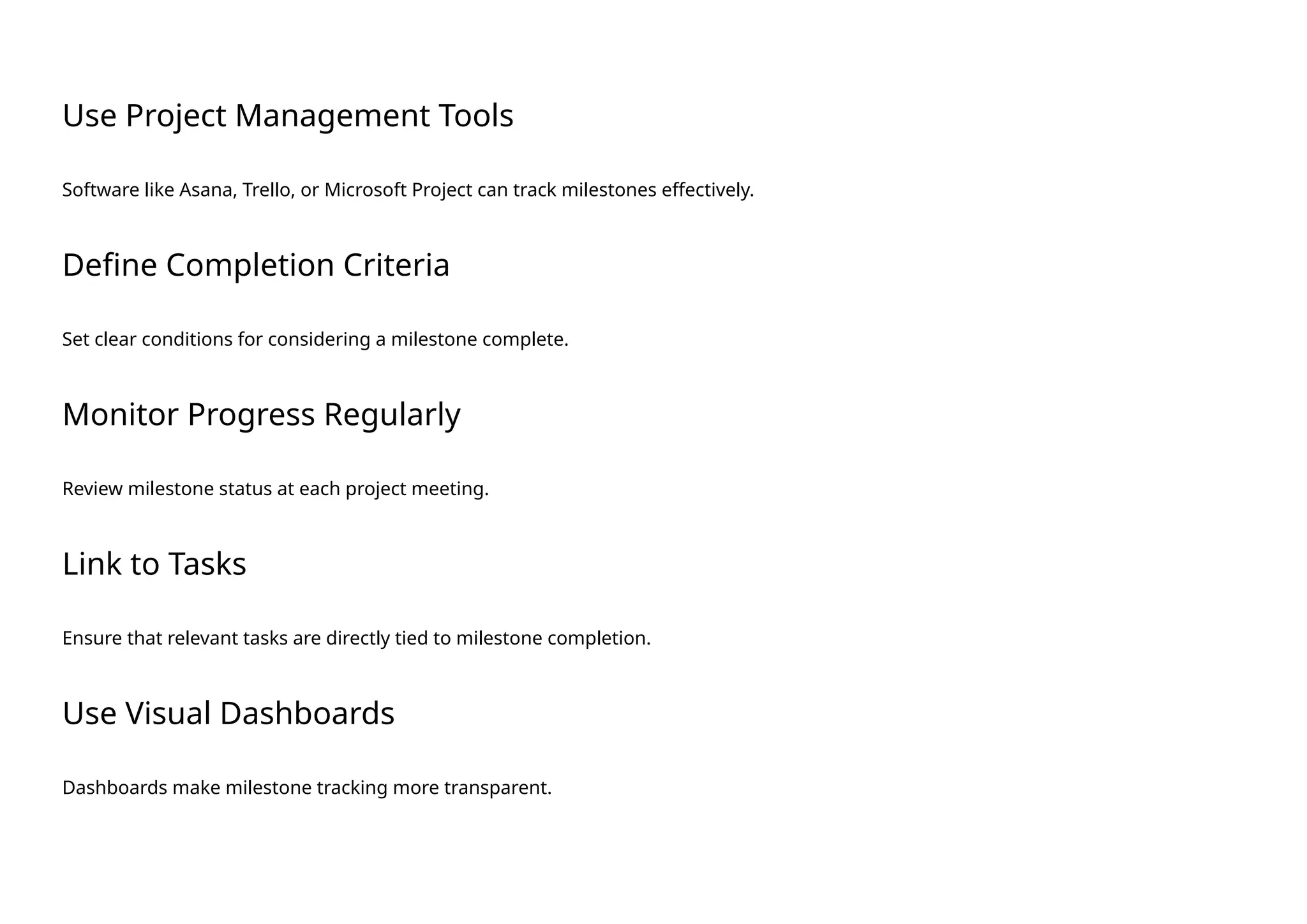 How Do You Track Project Milestones in Risk Management? | PDF