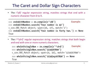 Python Programming ADP VTU CSE 18CS55 Module 3 Chapter 7 - B | PPT