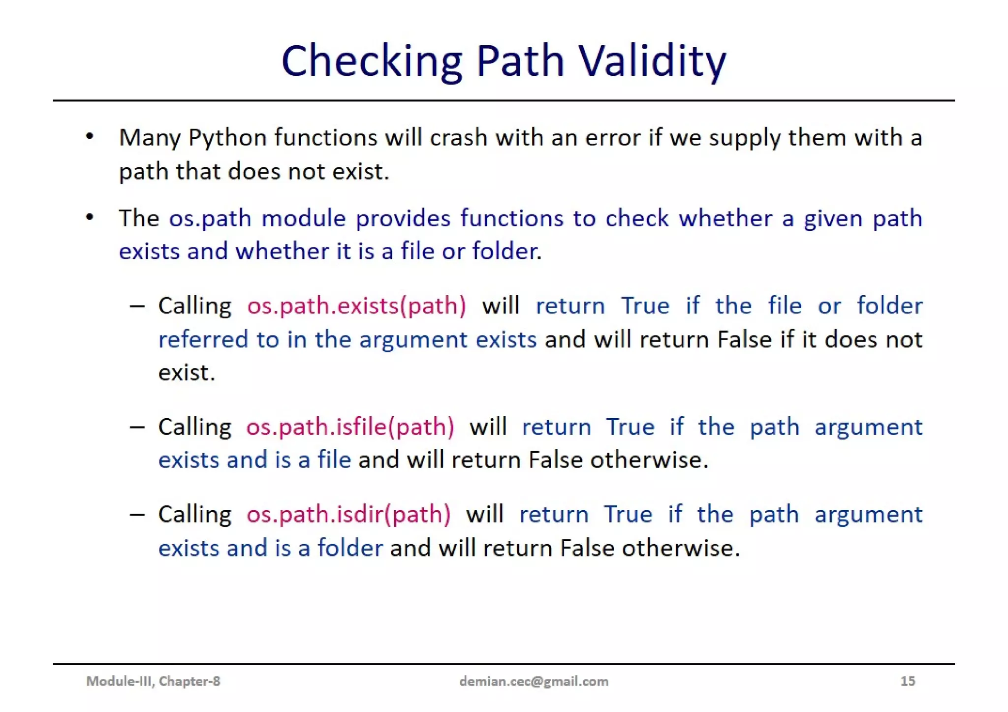 Python Programming Adp Vtu Cse 18cs55 Module 3 Chapter 8 A Ppt
