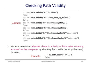 Python Programming ADP VTU CSE 18CS55 Module 3 Chapter 8 - A | PPT