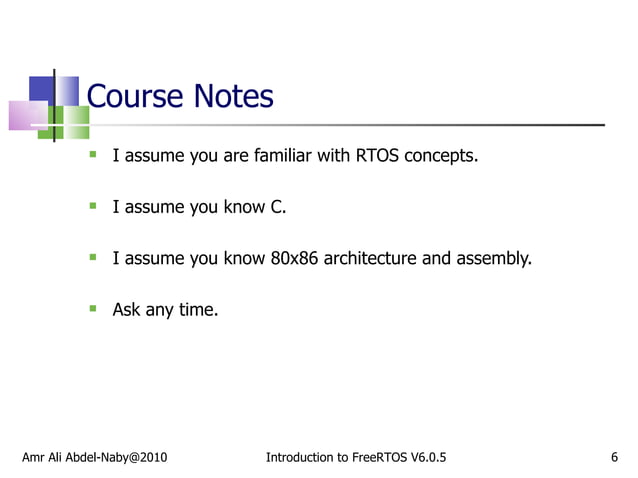 FreeRTOS Course - Queue Management | PPT | Operating Systems | Computer Software and Applications