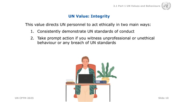 M3 - Lesson 3.1 UN Values and Behaviours Part 1 - Slides.pptx