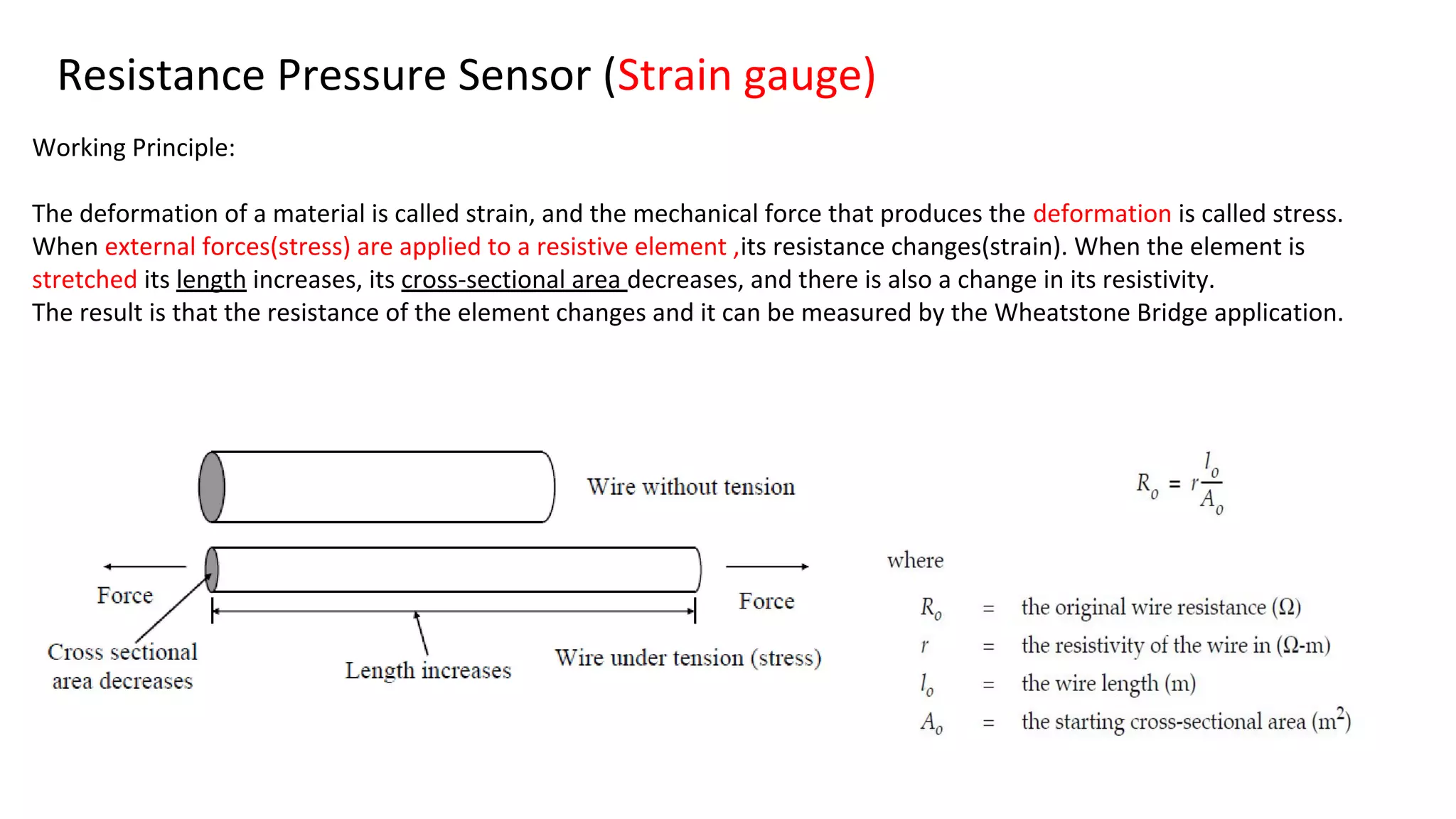 Pressure sensor Measurement | PDF