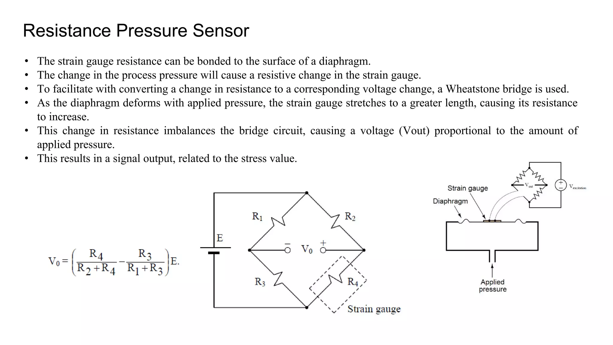 Pressure sensor Measurement | PDF