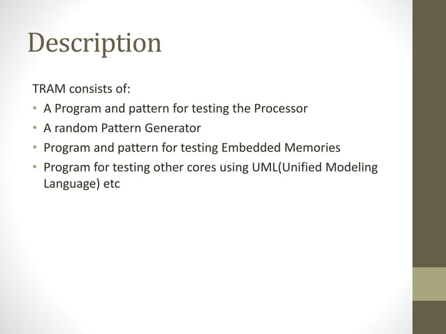 Memory and Processor Testing | PPT