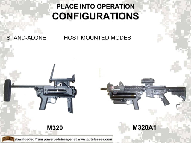 M320/M320A1 Grenade Launcher PMI | PPTX