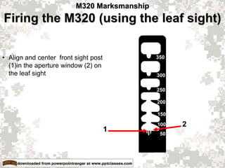M320/M320A1 Grenade Launcher PMI | PPT