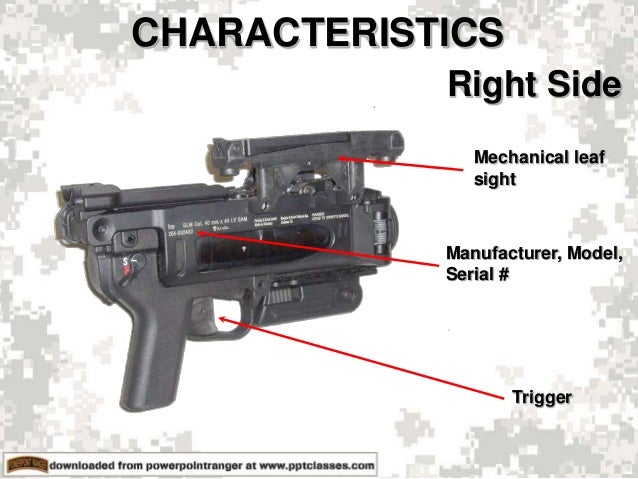M320/M320A1 Grenade Launcher PMI