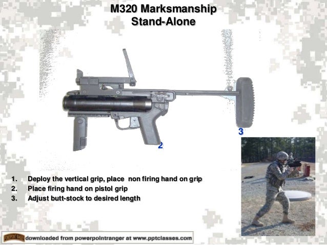 M320/M320A1 Grenade Launcher PMI