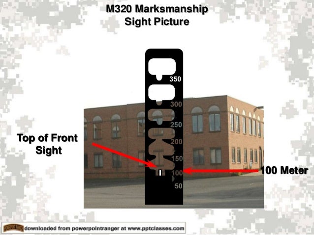 M320/M320A1 Grenade Launcher PMI