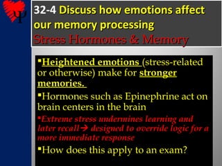 M32 physiology of memory | PPT