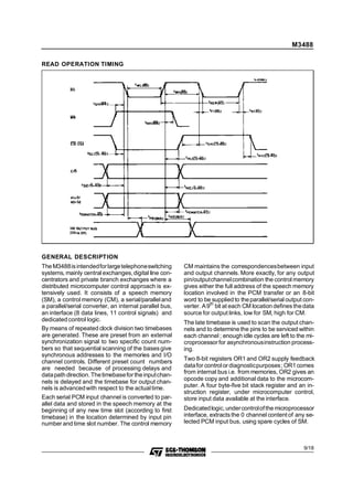 M3488 datasheet | PDF | Computing | Technology & Computing
