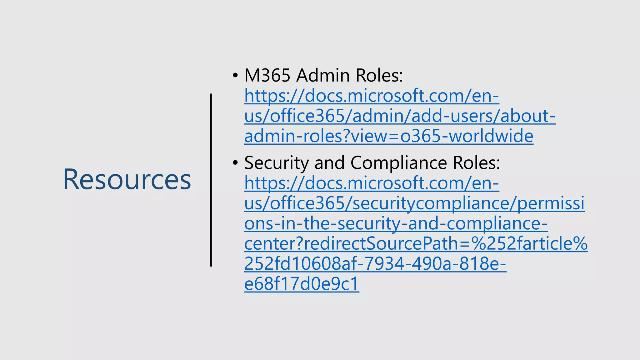 M365 admin center overview - November 2018 | PDF