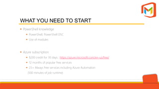 M365 automate Office 365 with azure automation | PPT