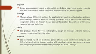 Microsoft 365 Admin Introductions Part 01 | PPTX