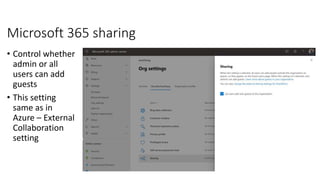 Everything you ever wanted to know about external sharing in Microsoft ...