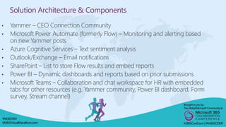 Sentiment Analysis for Yammer Posts | PPTX