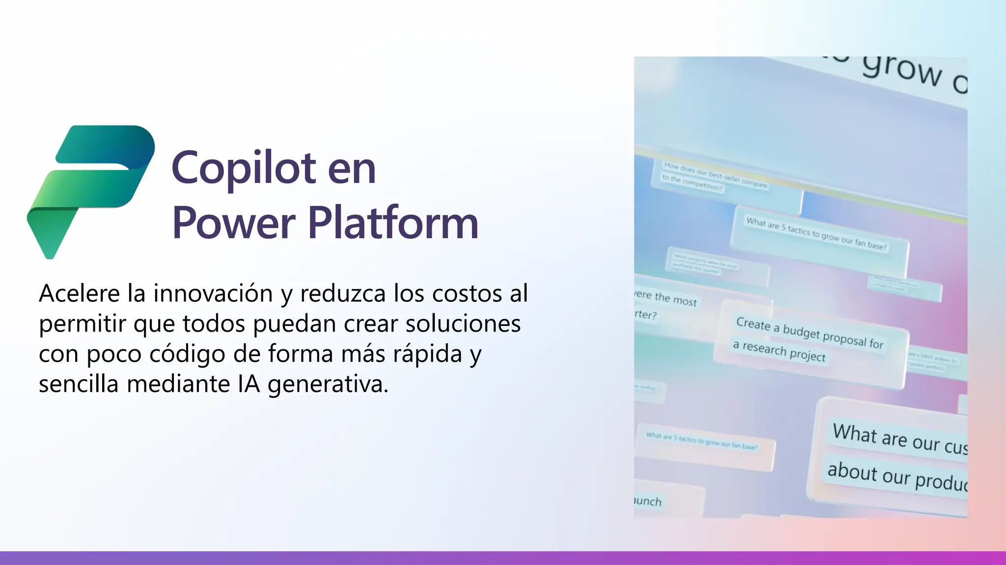 Copilot para Microsoft 365 y Power Platform Copilot | PDF