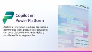Copilot para Microsoft 365 y Power Platform Copilot | PDF