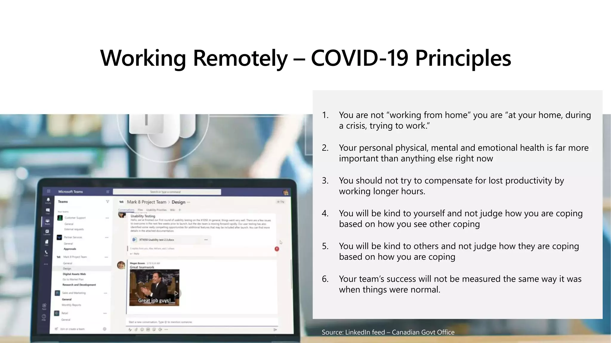 Taking a #HumansFirst Approach to Collaboration with Microsoft Teams | PPT