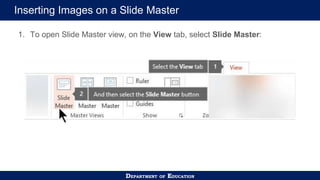 M365 PPT - Inserting Charts, Images, Slide Management, Design Ideas.pptx