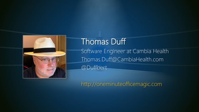 M365 Productivity Tips "Melee in Minneapolis" | PPT