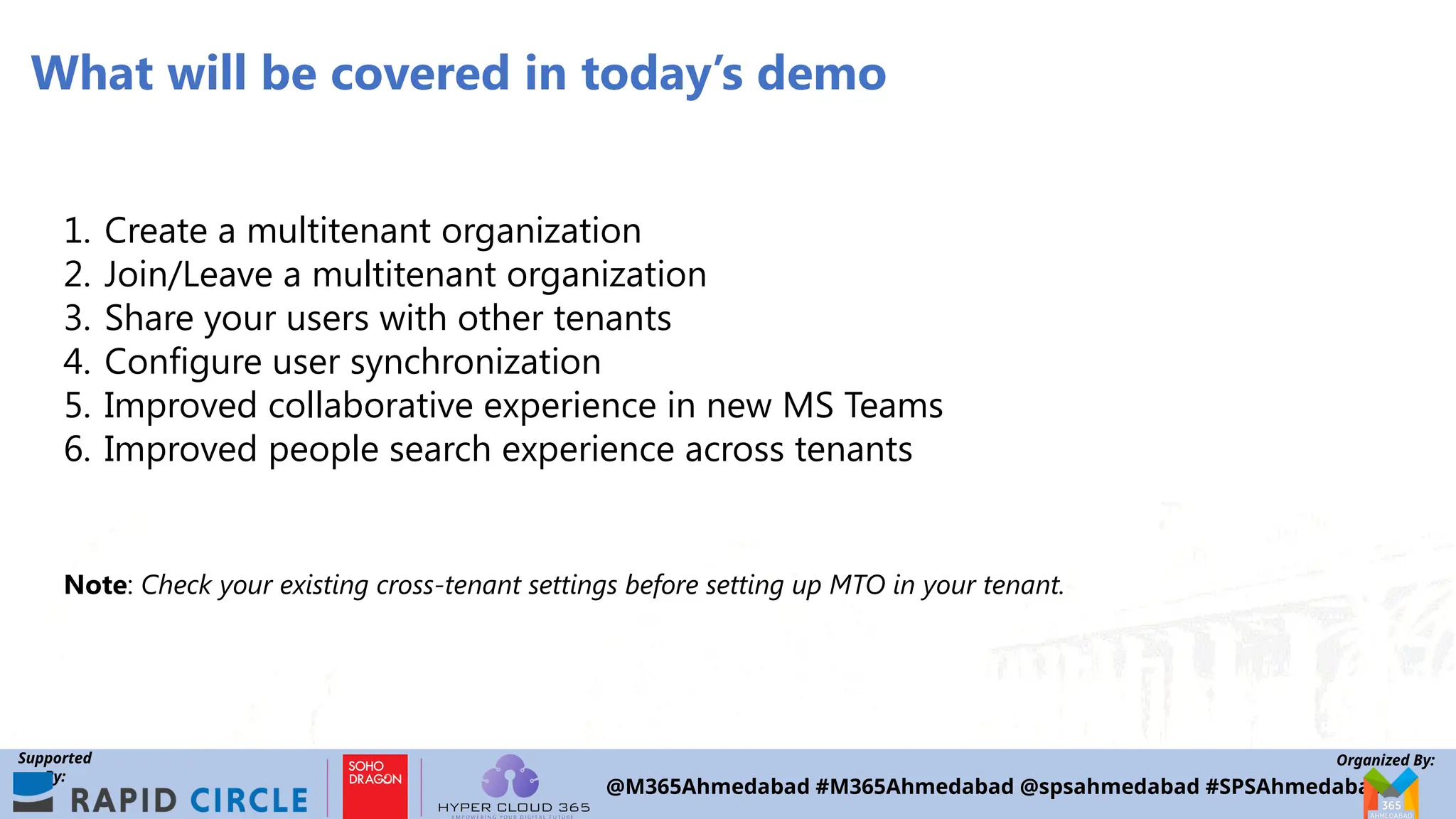 Multi-tenant organization(MTO in Entra ID)- What is it and what problem ...