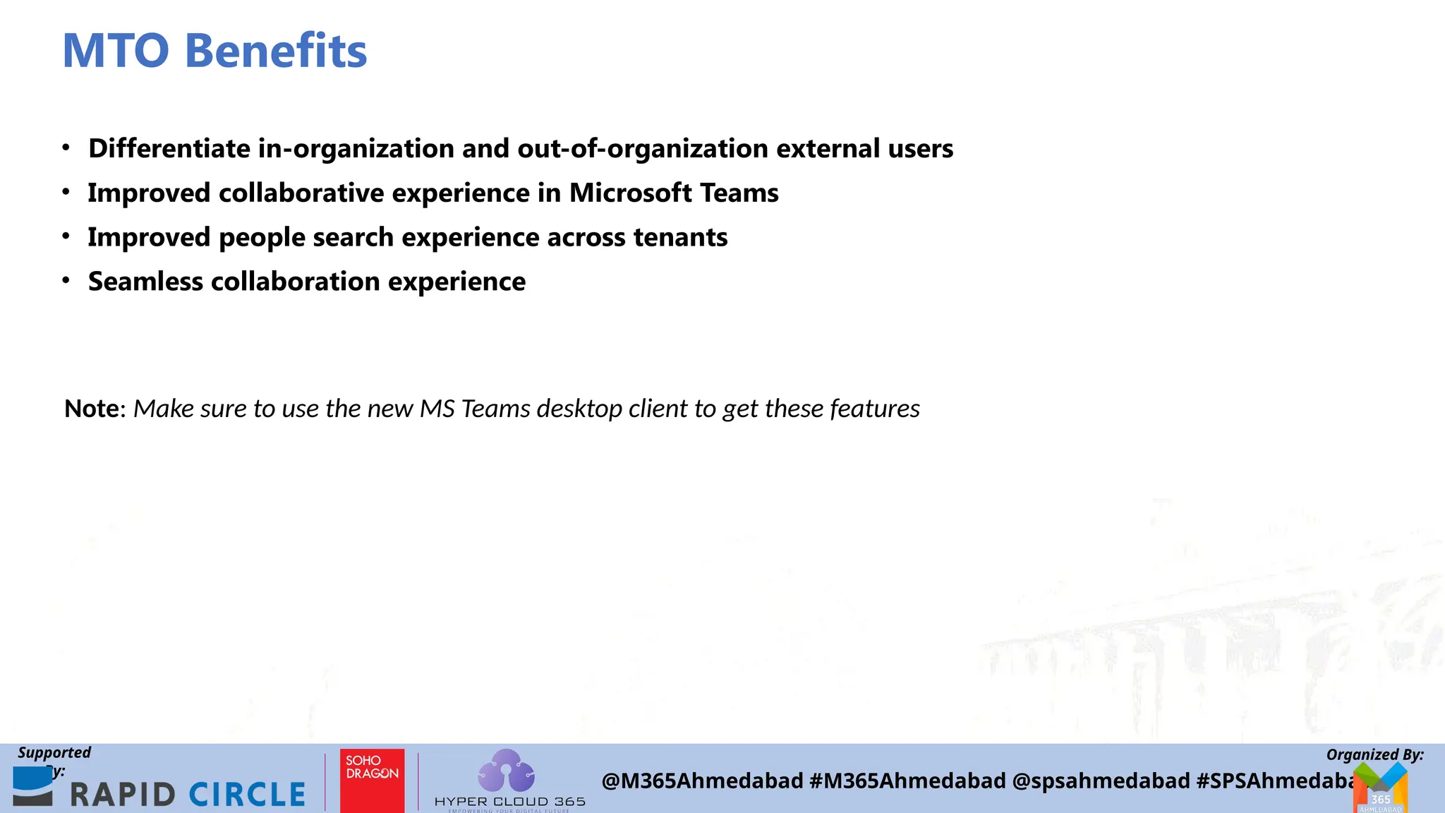 Multi-tenant organization(MTO in Entra ID)- What is it and what problem ...