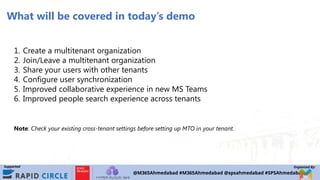 Multi-tenant organization(MTO in Entra ID)- What is it and what problem ...