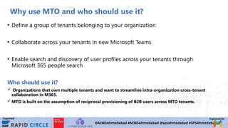 Multi-tenant organization(MTO in Entra ID)- What is it and what problem ...