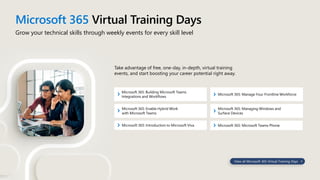 M365 Training + Certification Guide_081822.pdf | Cloud Computing | Internet