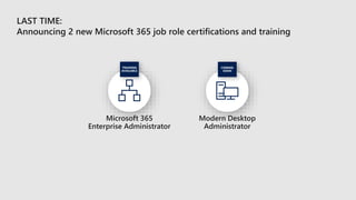 M365 user group certification update | PPT