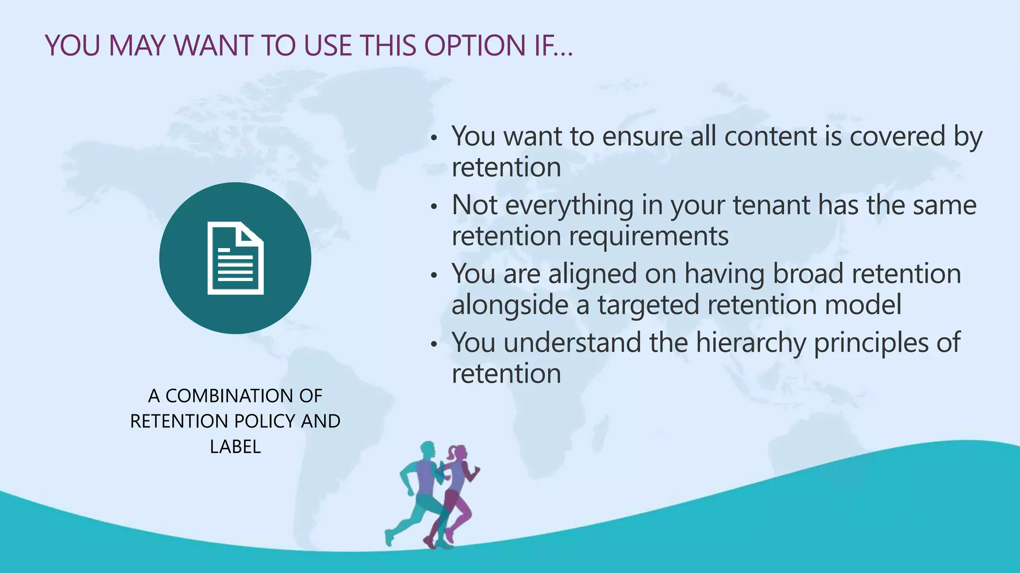 M365 Virtual Marathon: Retention in Office 365 - the Where What and How ...