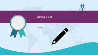 M365 virtual marathon speaker peter ward - chat bot in teams | PPT