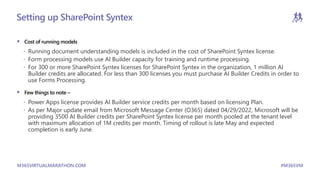 Advanced AI and Machine Learning with SharePoint Syntex | PPT
