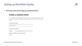 Advanced AI and Machine Learning with SharePoint Syntex | PPT
