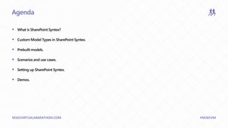 Advanced AI and Machine Learning with SharePoint Syntex | PPT