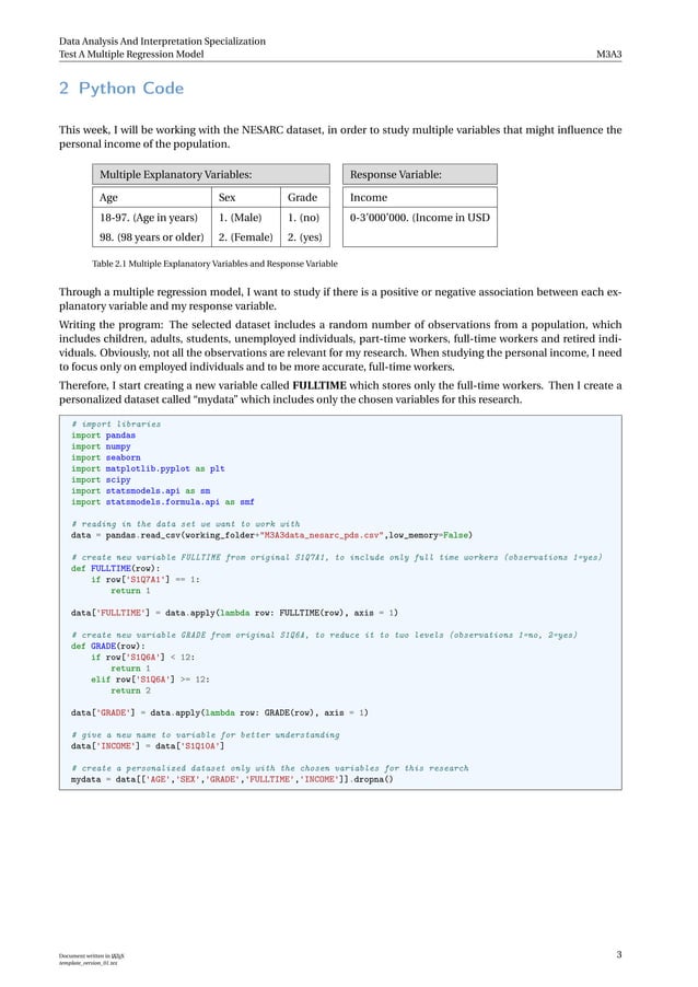 [M3A3] Data Analysis and Interpretation Specialization | PDF